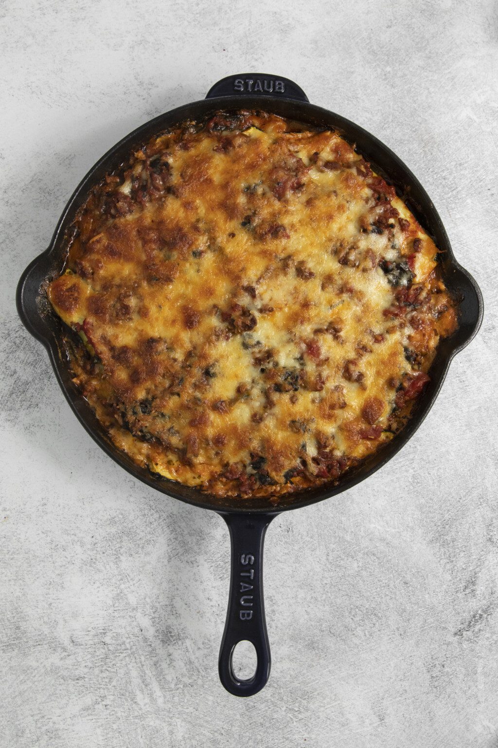Zucchini Lasagna Skillet Recipe by Kat Ashmore