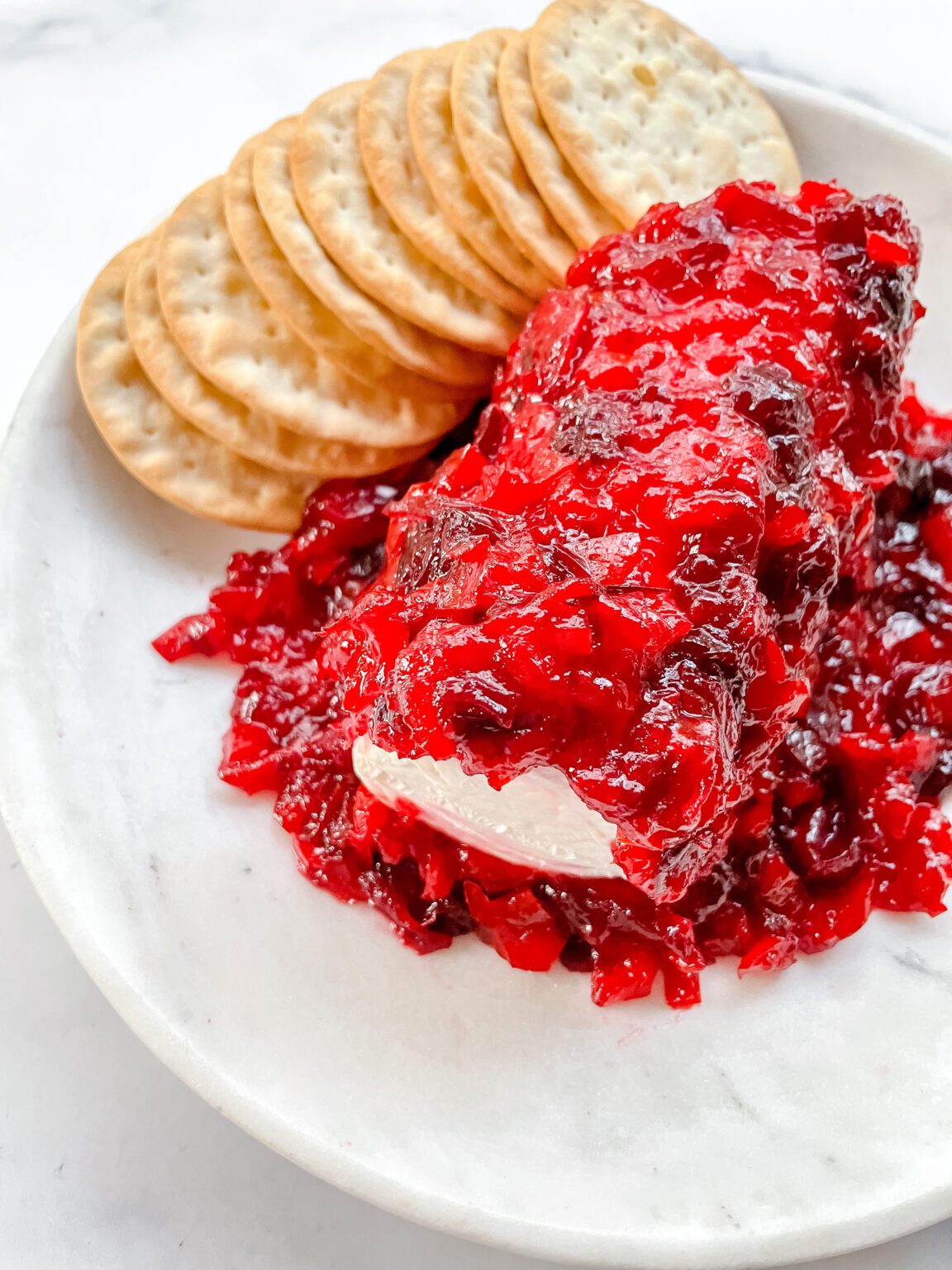Cranberry Red Pepper Jelly (Gluten-Free, Vegan)
