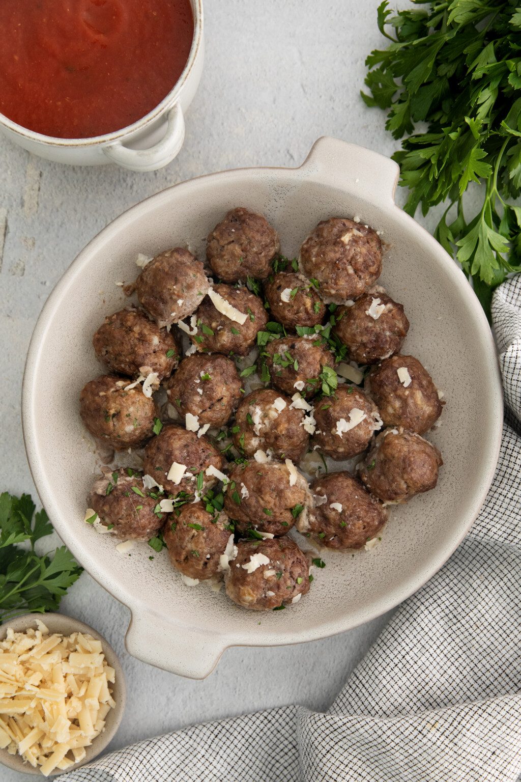 Sauce-Stuffed Meatballs - Kathleen Ashmore