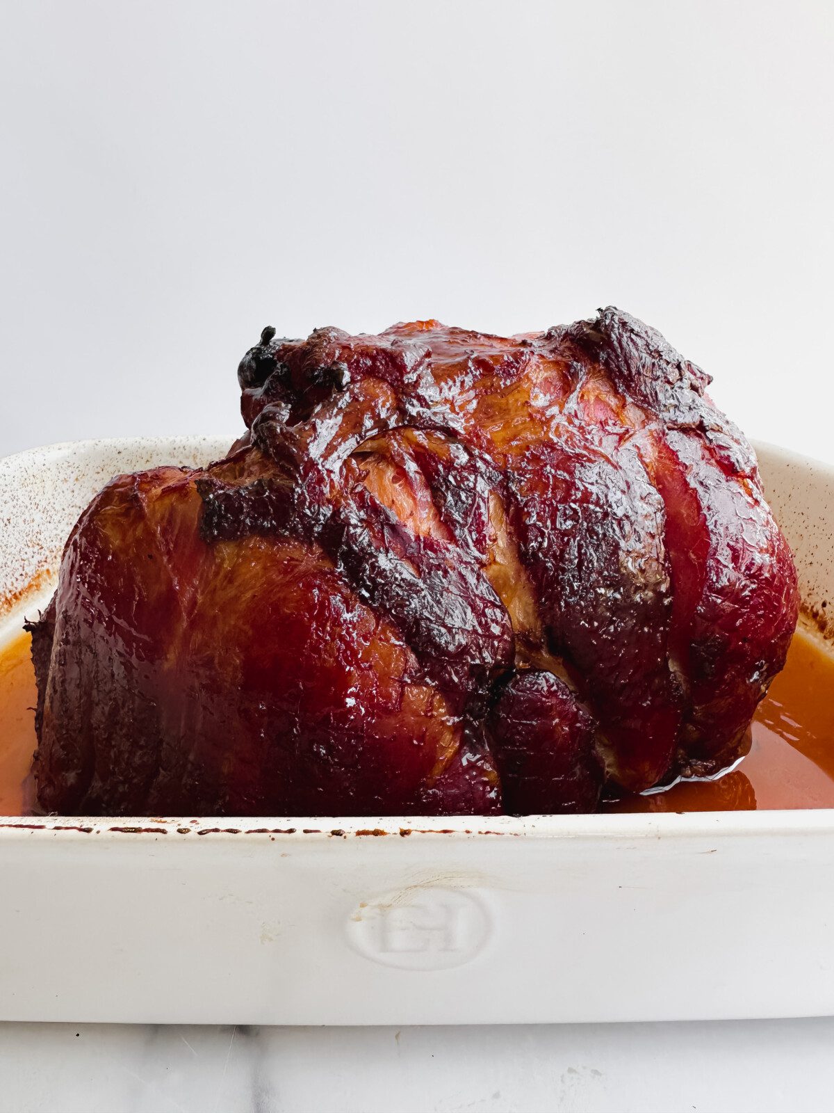 Foolproof Baked Ham with Maple Orange Glaze