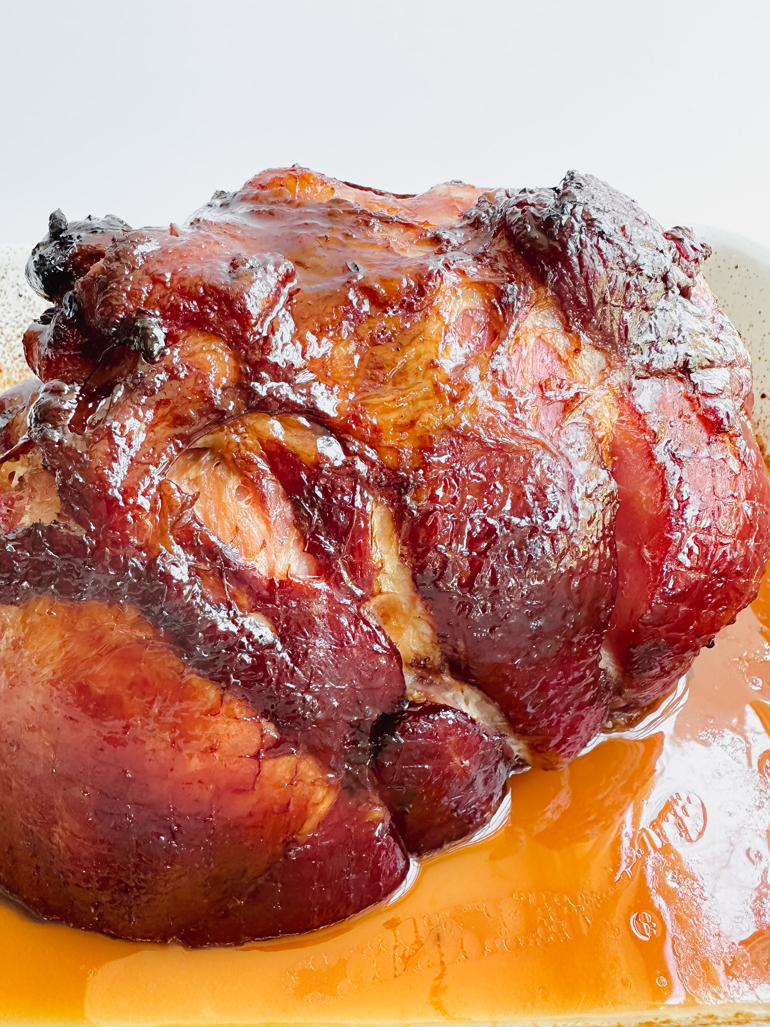 My Foolproof Baked Ham with Maple Orange Glaze