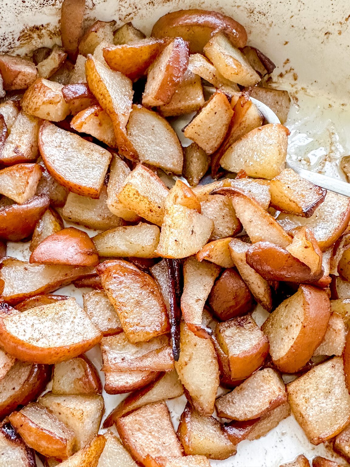 Cinnamon Baked Pears by Kat Ashmore