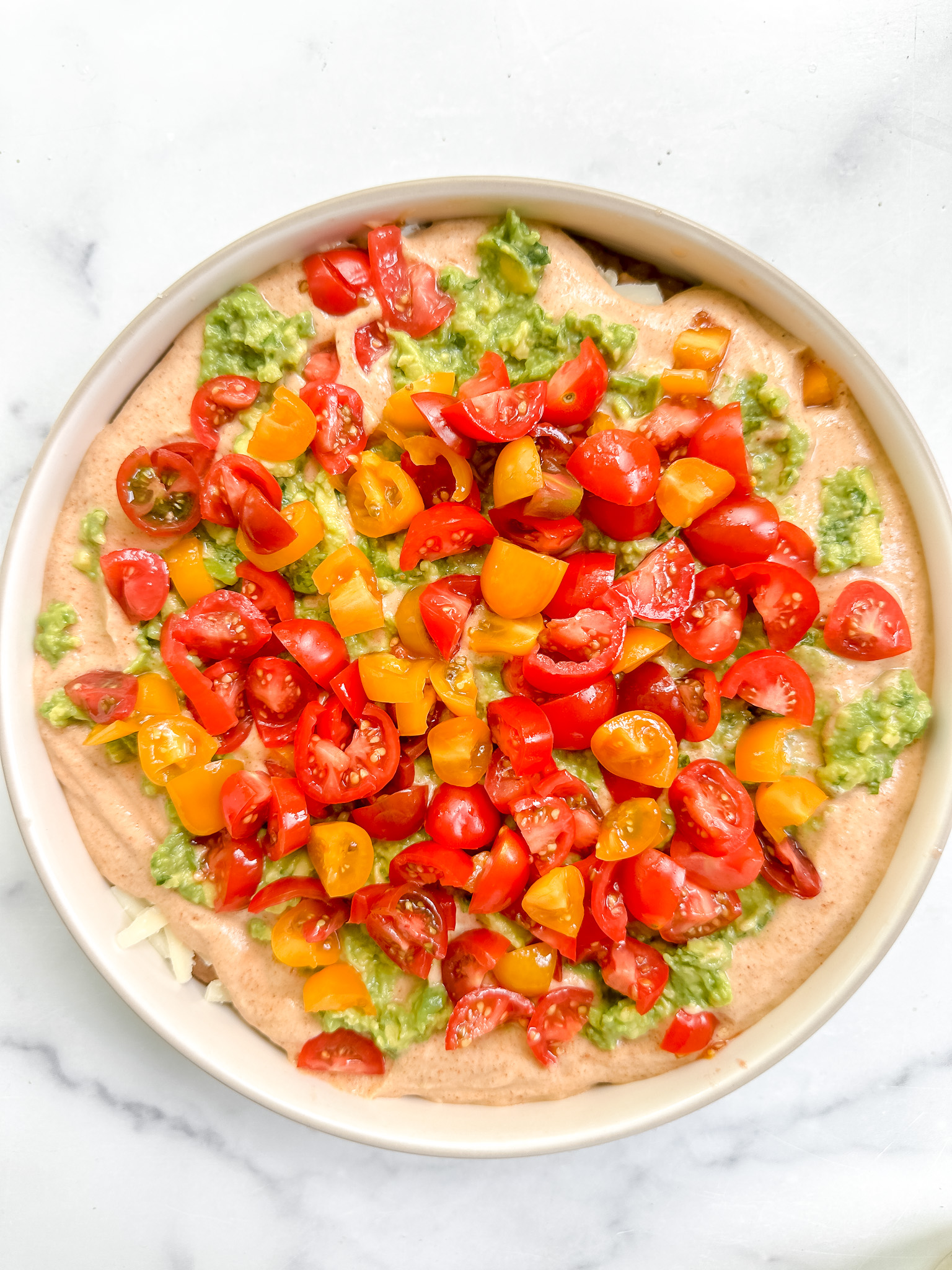 Easy 7-Layer Dip
