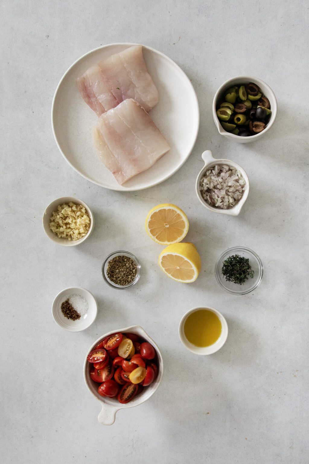 Mediterranean Fish Bake - Kathleen Ashmore