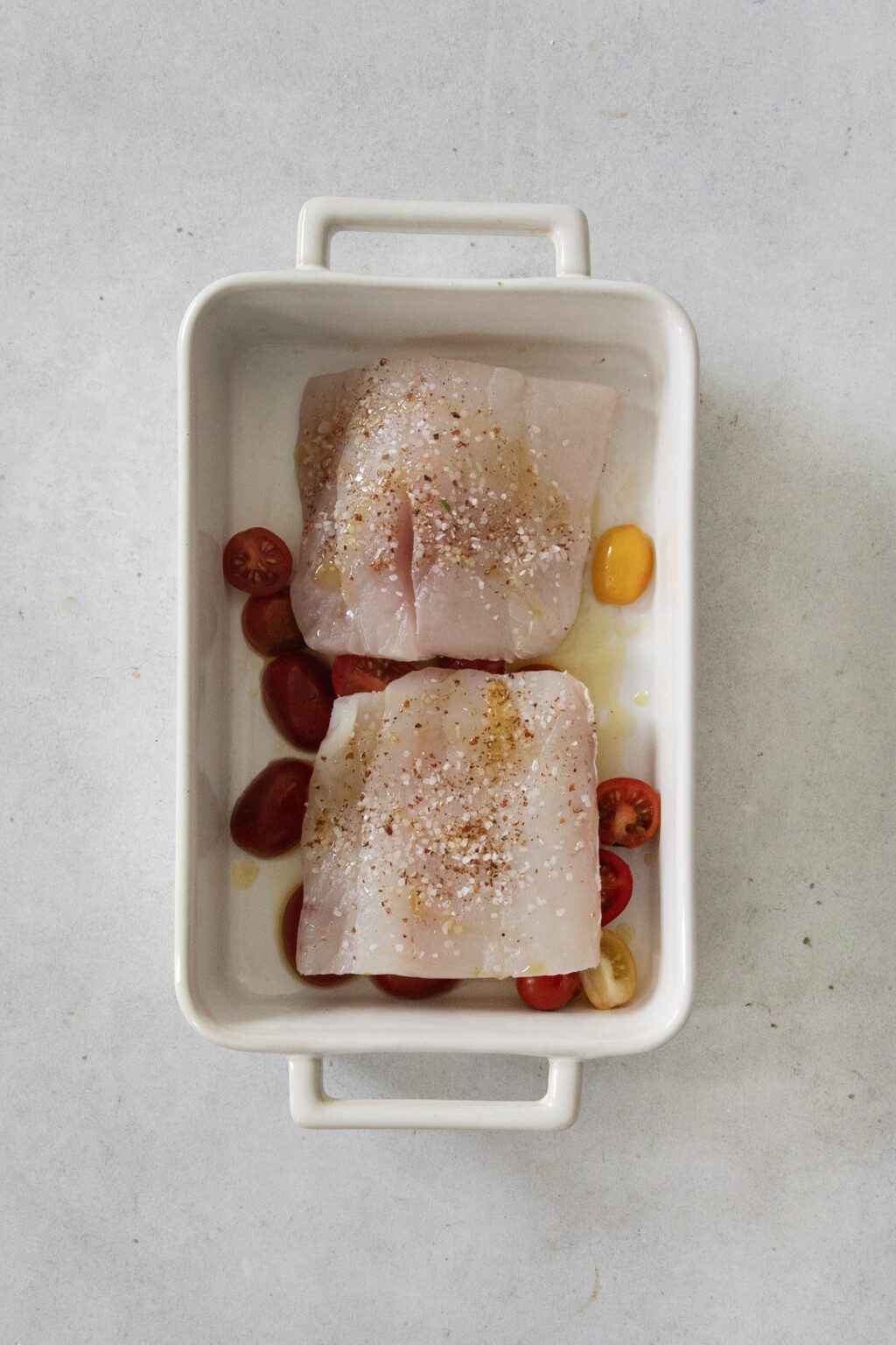 Mediterranean Fish Bake - Kathleen Ashmore